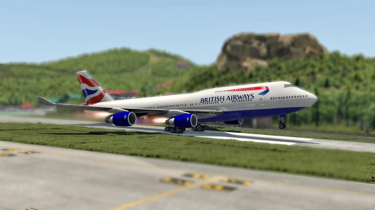 Flying The 747 SUPER - The Most Powerful Plane? - YouTube