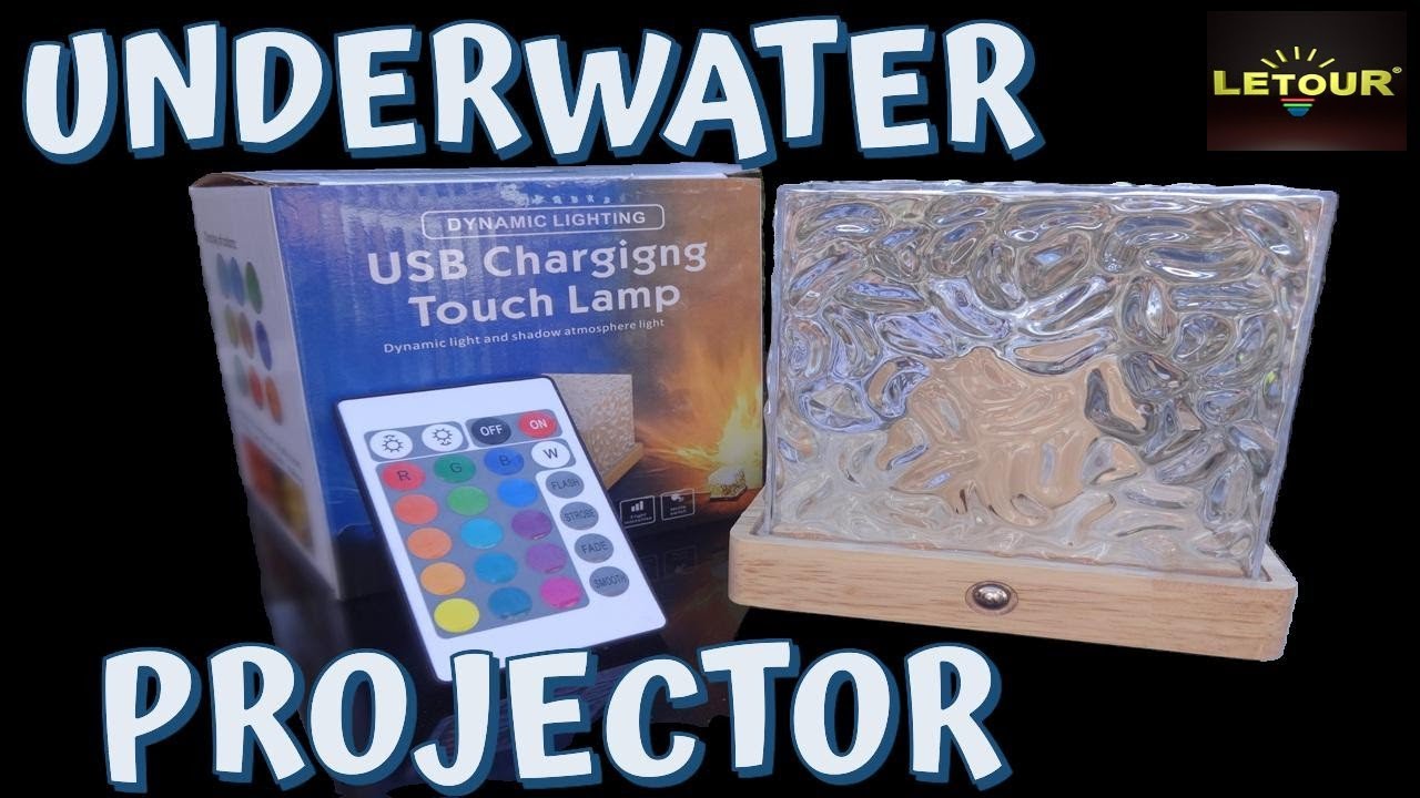 LeTour's USB Underwater Projector Lamp Review. - YouTube
