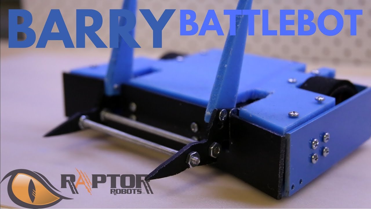Beetleweight (1.36kg) Battlebot Build - Barry V3 - YouTube