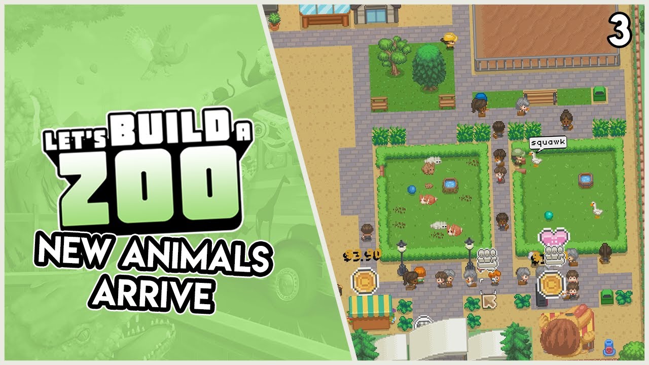 Let's Build A Zoo | New Animals Arrive | Ep.3 - YouTube