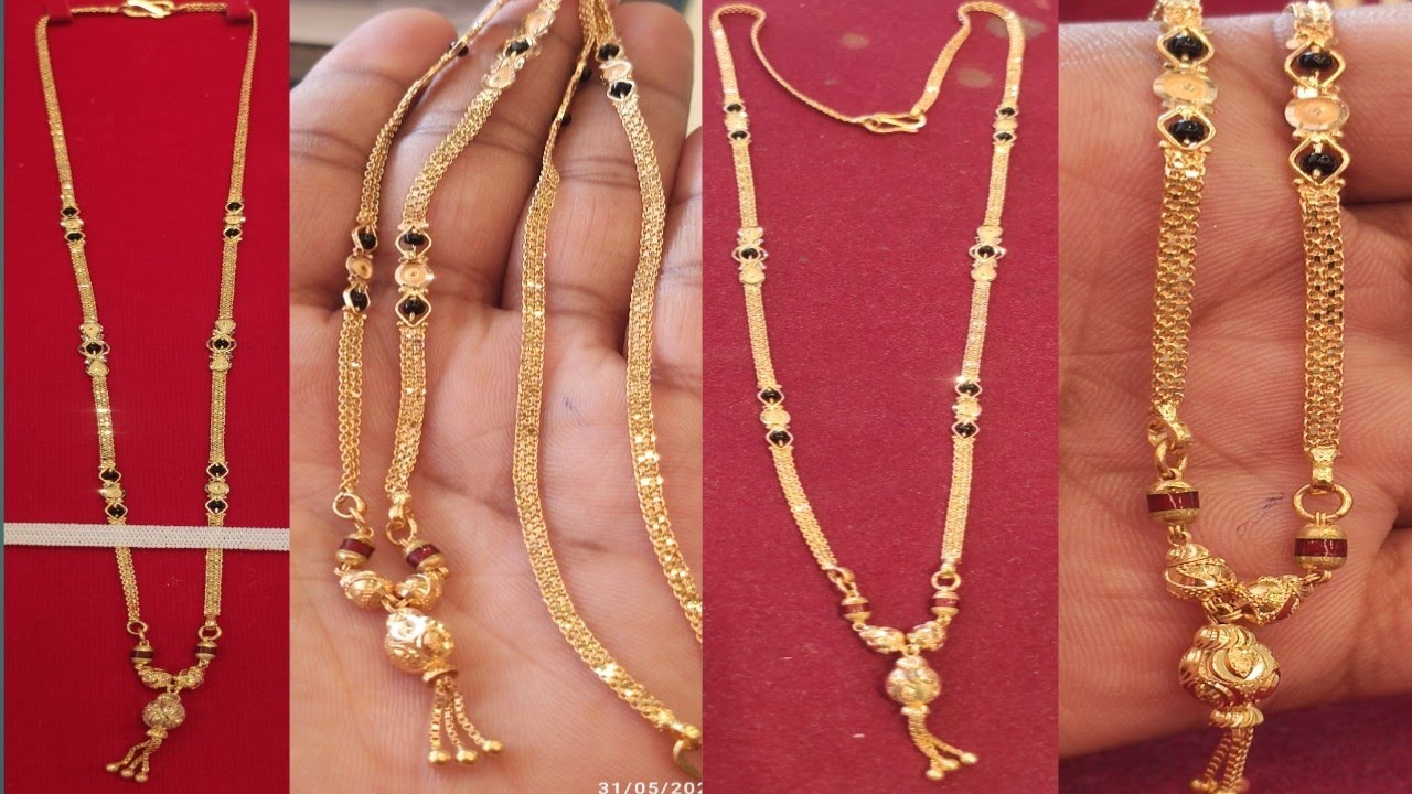 new fancy mini ganthan design| new shots mangalsutra design| daily wear ...
