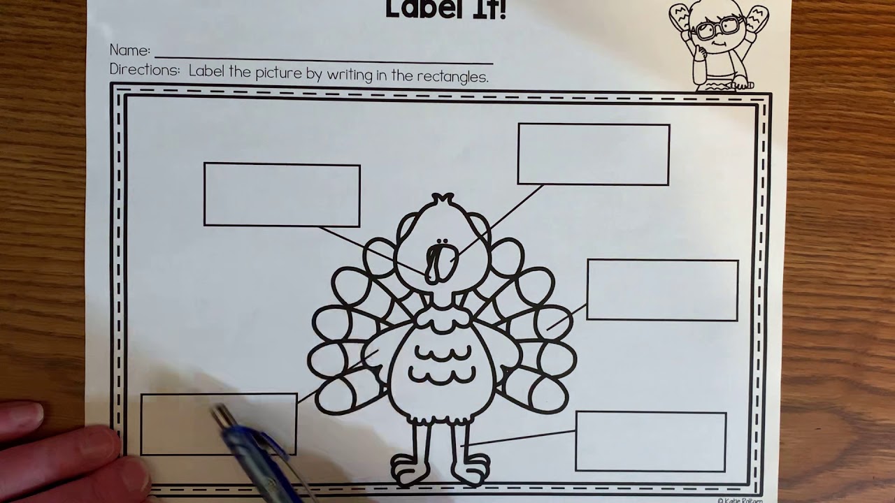 Label it paper- turkey - YouTube