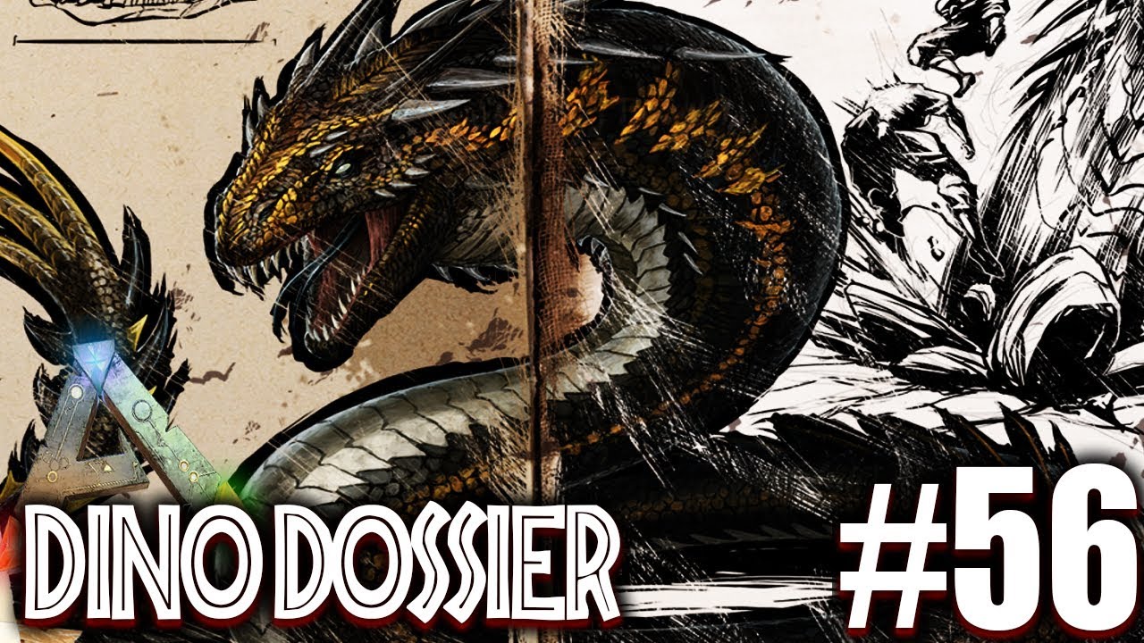 BASILISK | LA GRAN DRACO SERPIENTE | DINO DOSSIER #56 | Ark: Survival ...