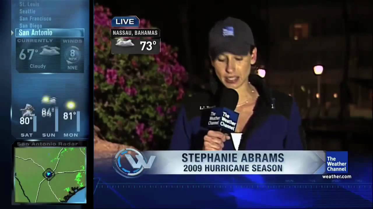 Ana on Abrams and Bettes Weather Center - YouTube