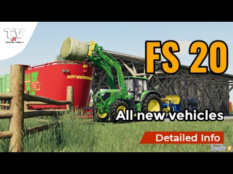 FS 20 Tractors | FS 20 machines | FS 20 all vehicles - YouTube
