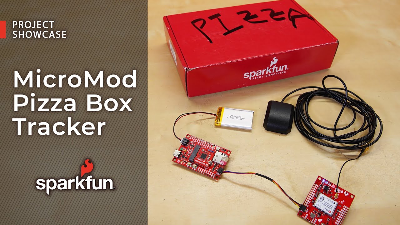 Project Showcase: MicroMod Pizza Box Tracker - YouTube