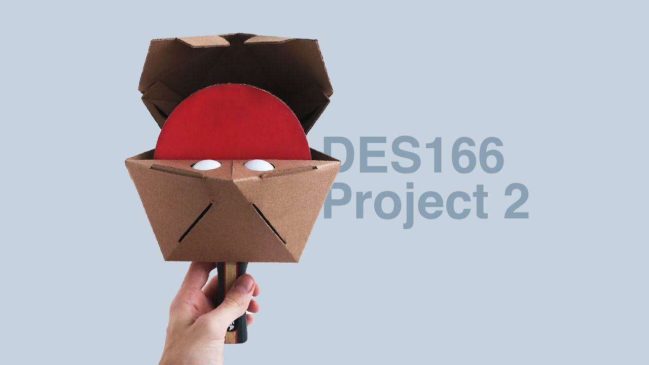 Design 166 Project 2 - Ping Pong Package Demonstration - YouTube