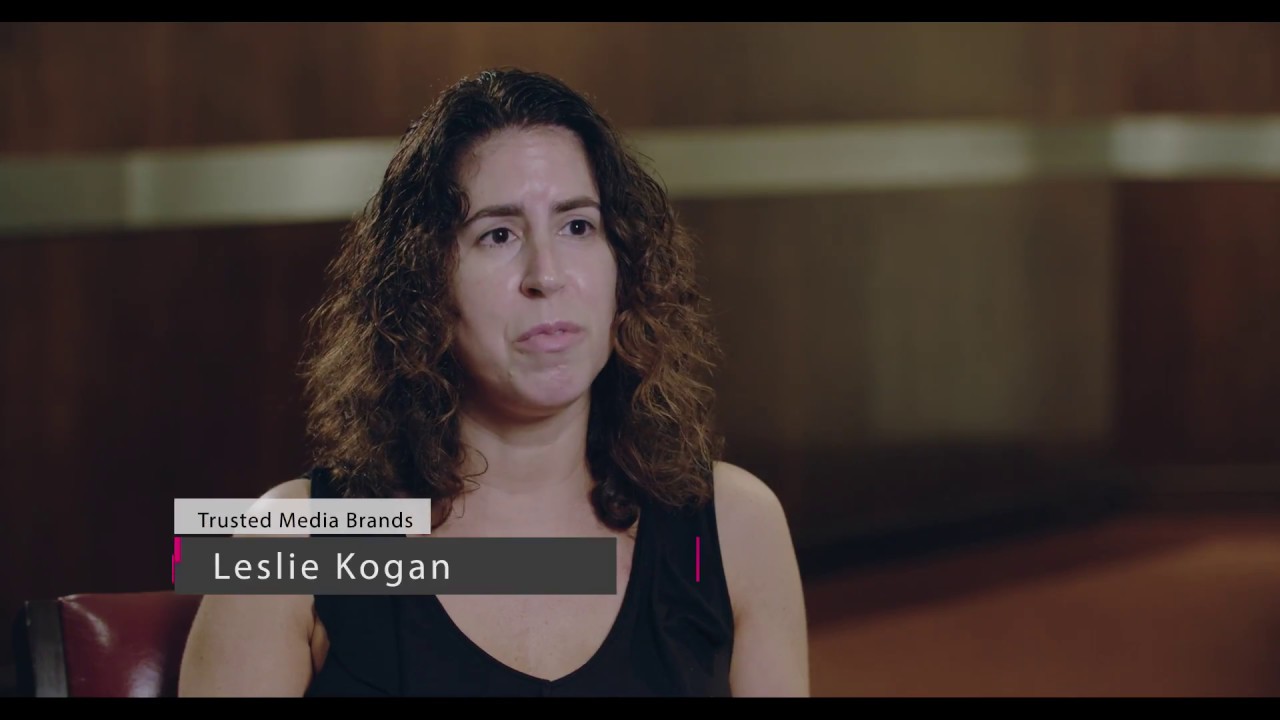 Leslie Kogan (Trusted Media Brands) - Testimonial - YouTube