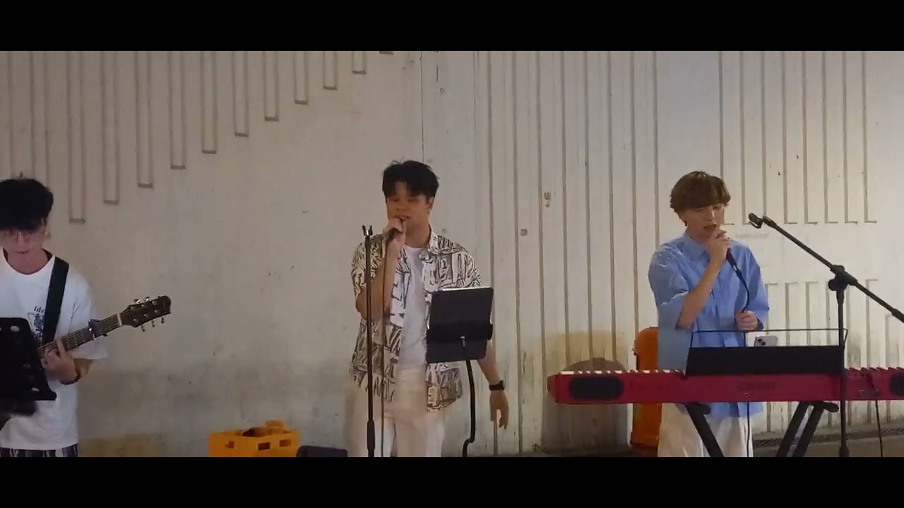 13-4-2024 🌃 鑽石山 Skylar.x Justin_Chiu w_chun_sum Busking 🎶 🎤 🎸 🥁 🔊 🟦 ...