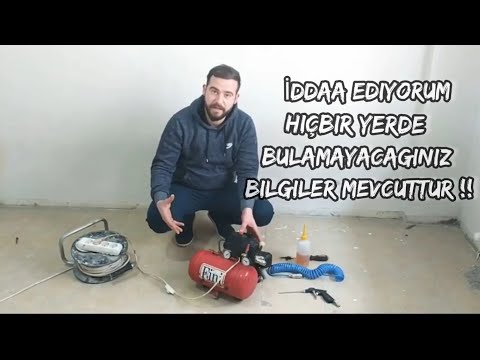 BUZDOLABI MOTORUNDAN PROFESYONEL HAVA KOMPRESÖRÜ YAPIMI DETAYLI ANLATIM