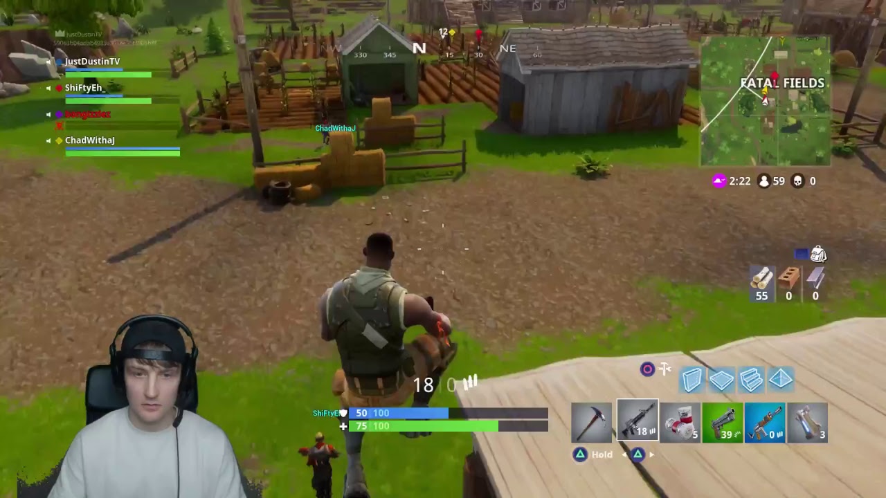 FORTNITE BATTLE ROYALE Live Stream - YouTube