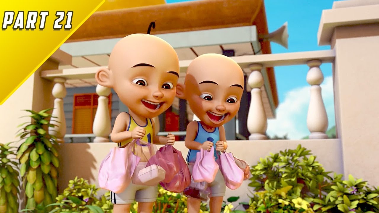 Upin & Ipin : Musim 14 - Tumbuh Rambut Full Part 21 | Upin Ipin Terbaru ...