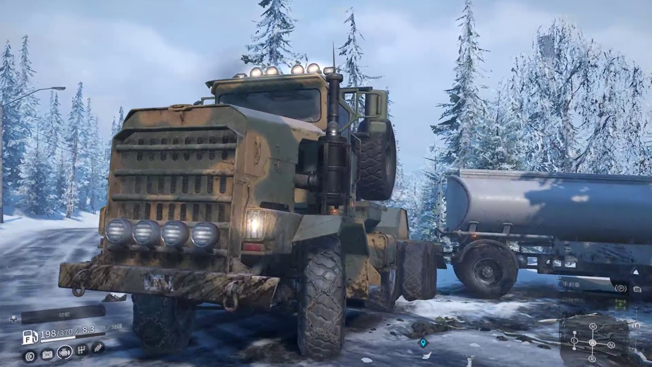 SnowRunner - Oshkosh M911 Transport Fuel Go To Pedro Bay @ Mountain ...