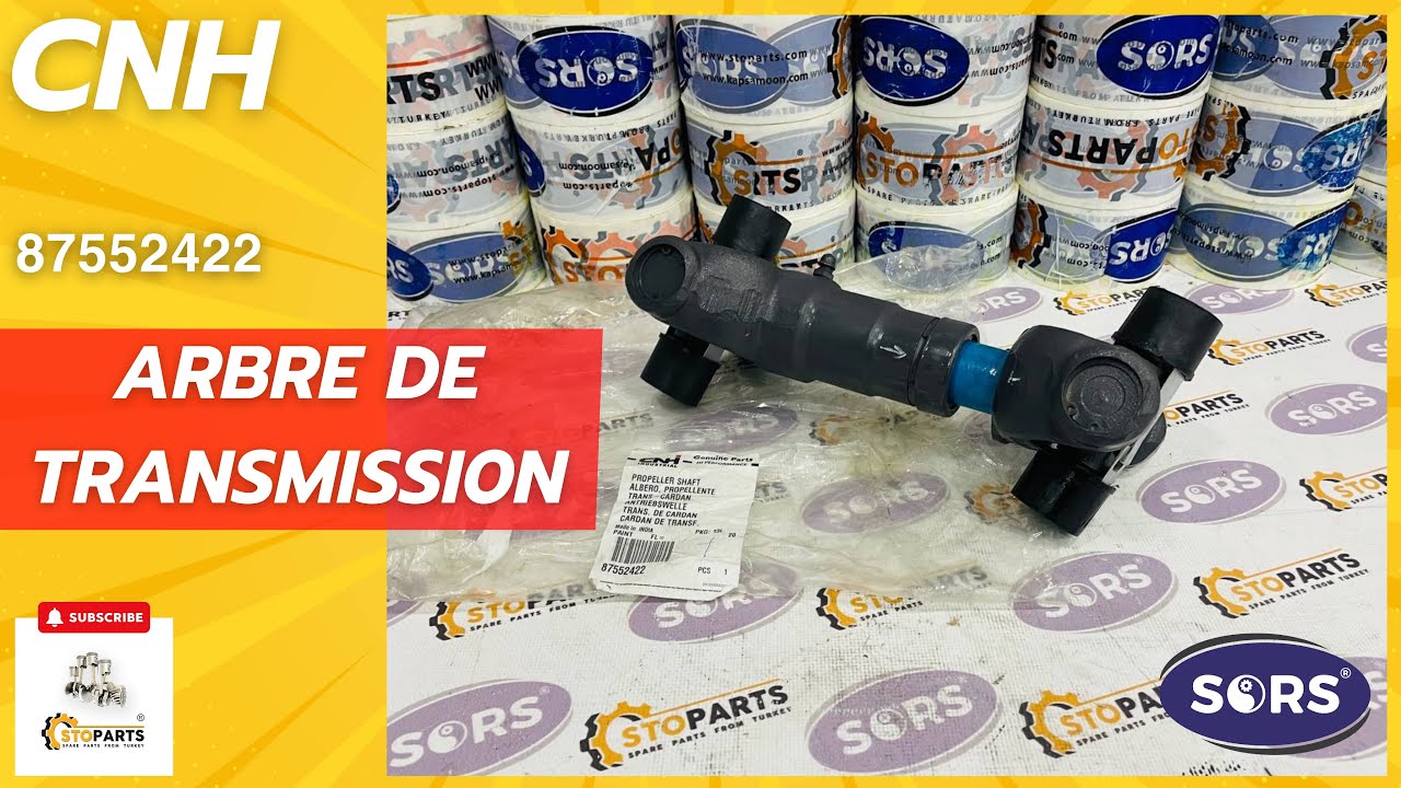 CASE NEW HOLLAND 87552422 ARBRE DE TRANSMISSION - YouTube