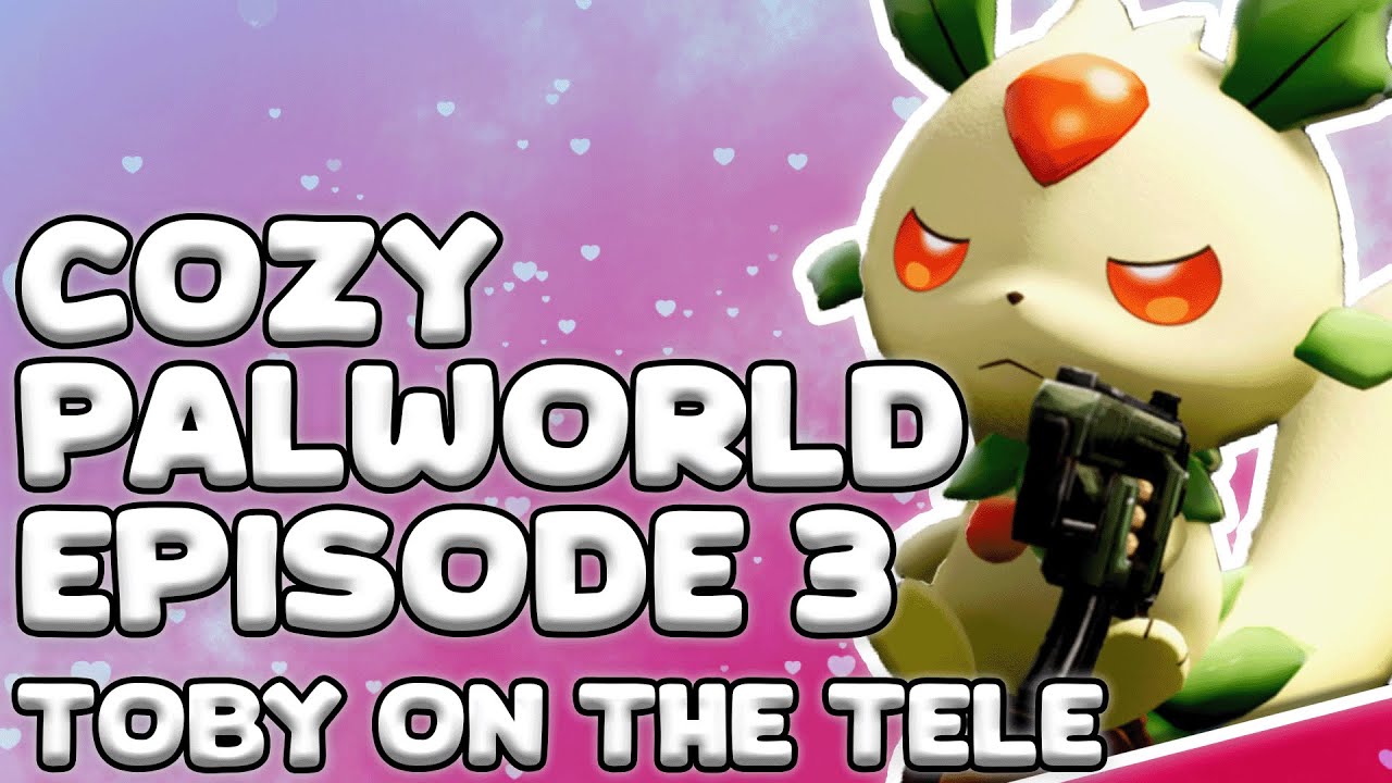 Monkey Gun!!! 🌚 COZY Palworld Lets Play 🌚 Day 3 - YouTube