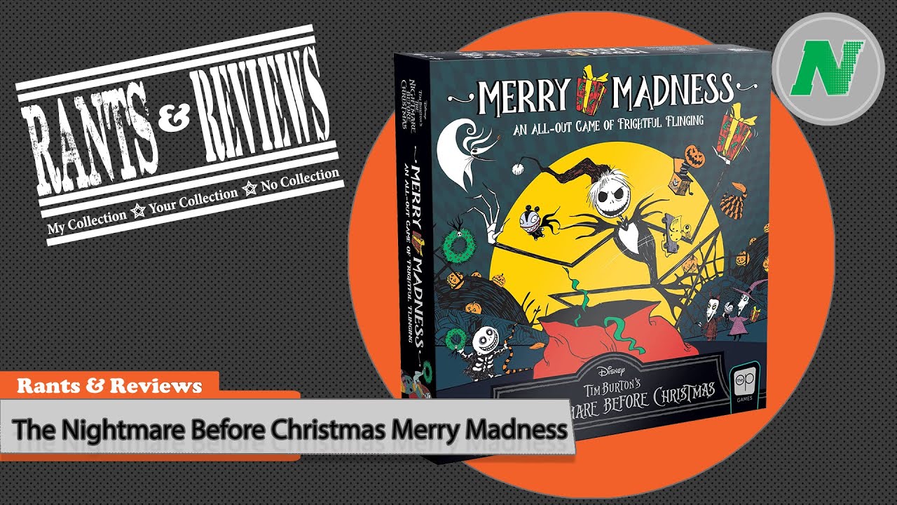 Rants And Reviews - The Nightmare Before Christmas Merry Madness - YouTube