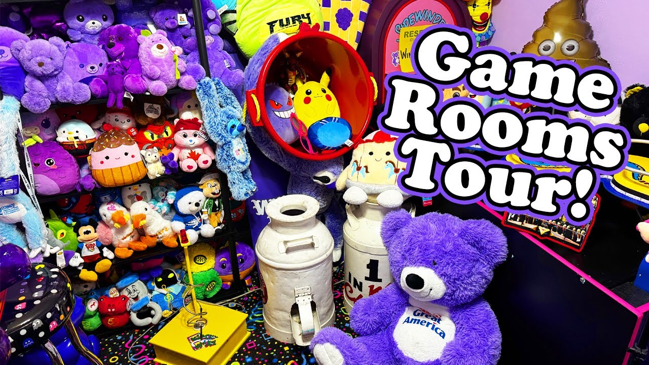 Winner Every Time Home Game Room Arcade Tour! - YouTube