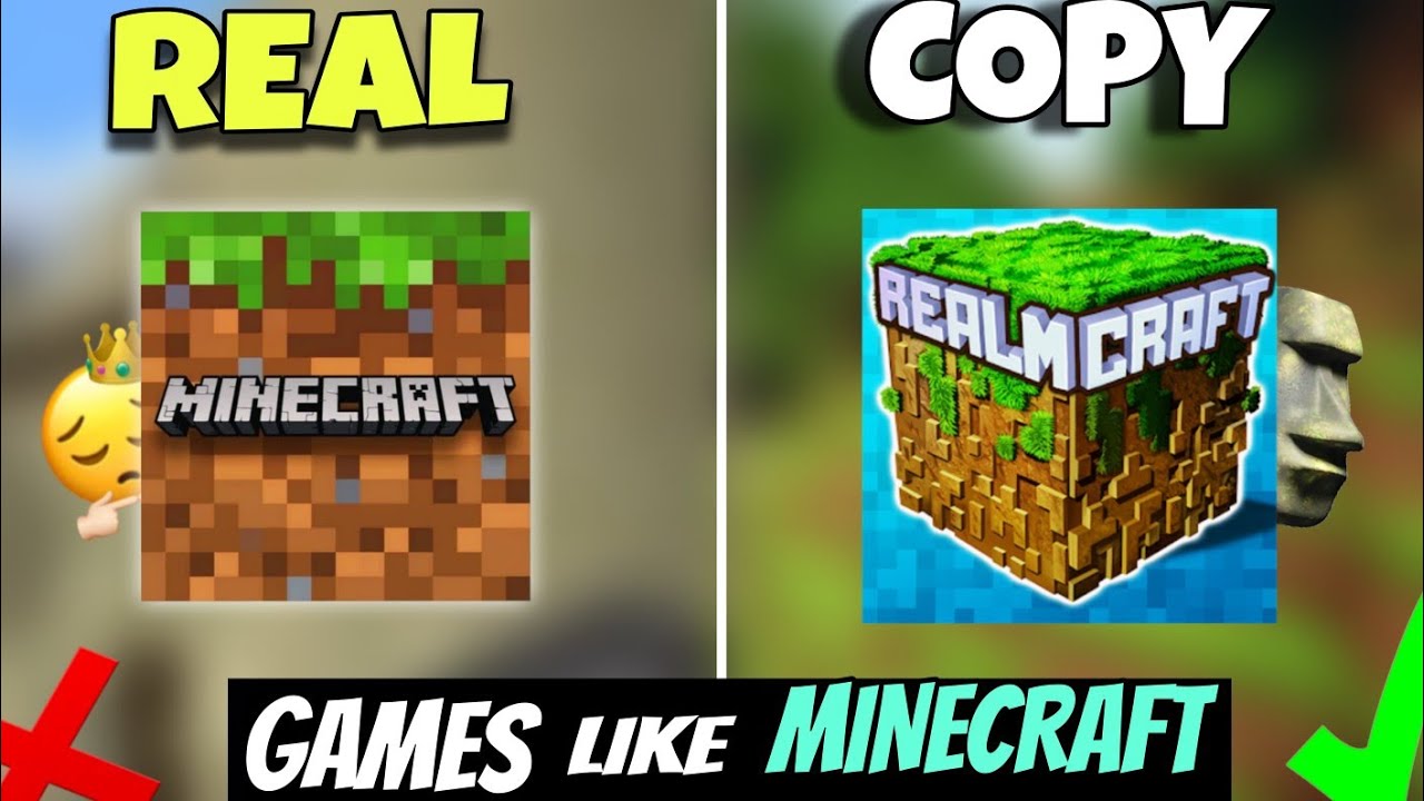 Top 3 Best COPY GAMES Like Minecraft 1.21 Java Edition!! 🤩|| Free Games ...