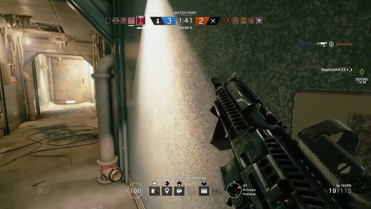 Tom Clancy's Rainbow Six Siege-The Perfect Flank - YouTube