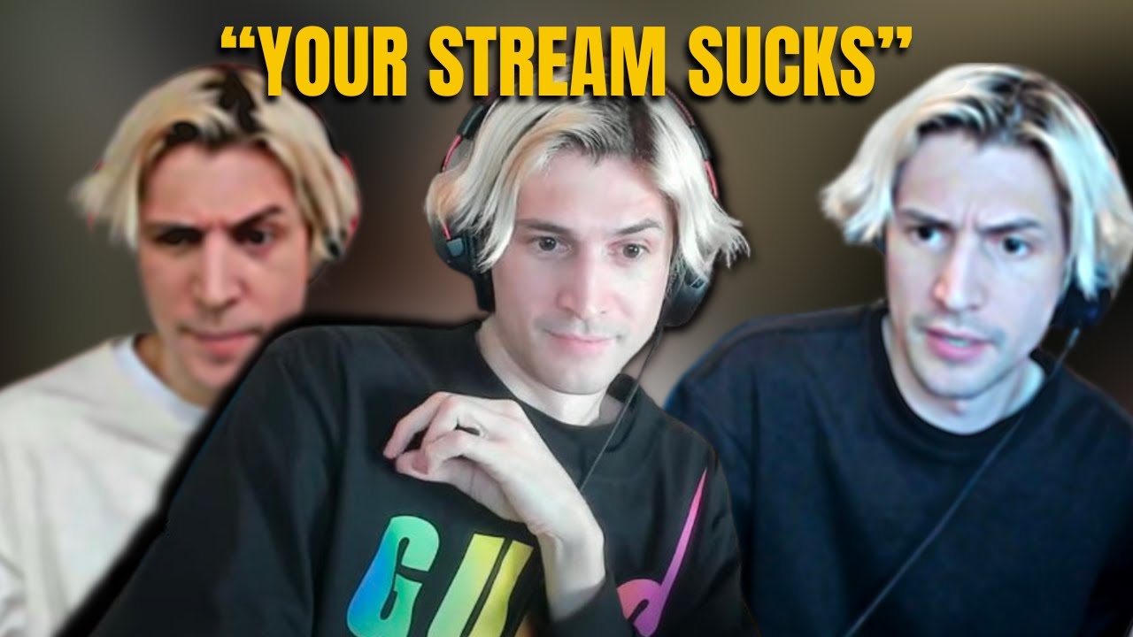 Fans Call Out XQC For Low Quality Streams - YouTube