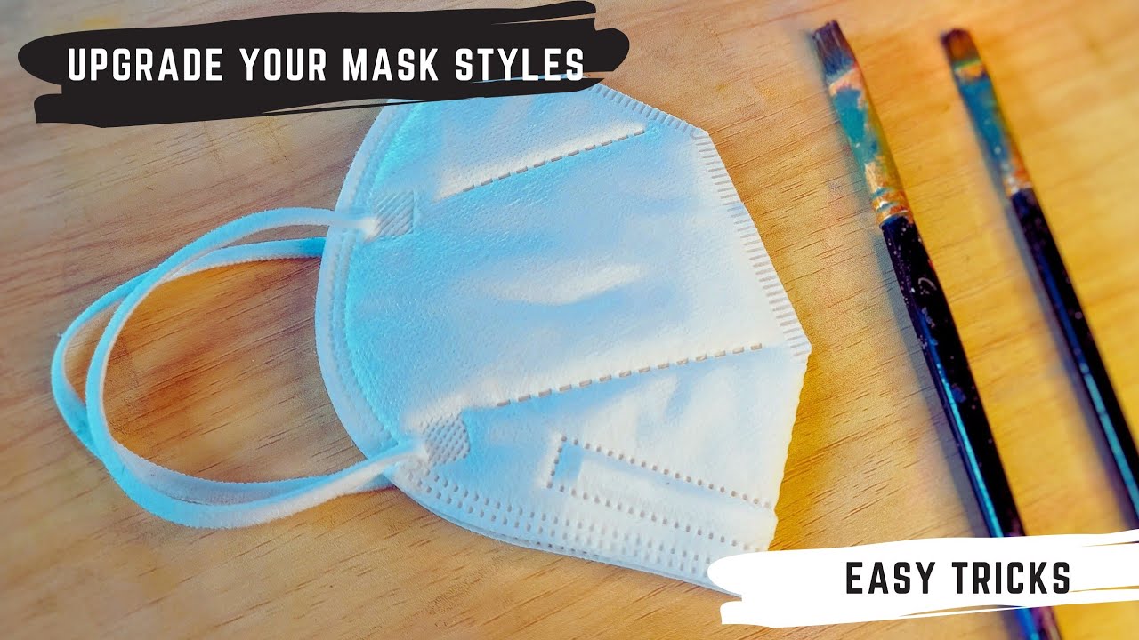 Mask Art / Face Mask Creative Ideas / Acrylic Painting . - YouTube