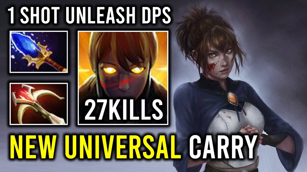 How to Play Marci as a Hyper Universal Carry in 7.35c with 1 Shot ...