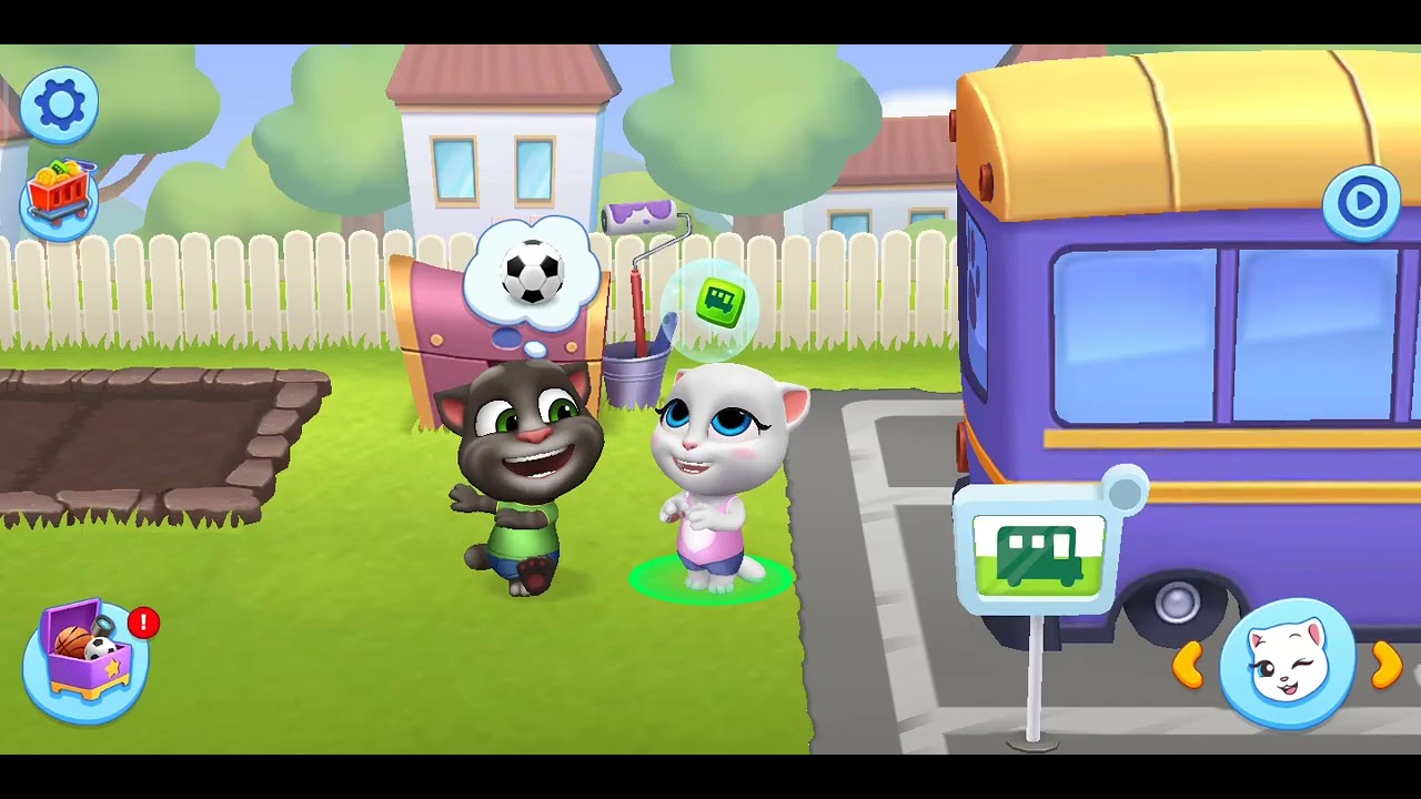 my talking tom friend (episode1) tom and tom friend game - YouTube