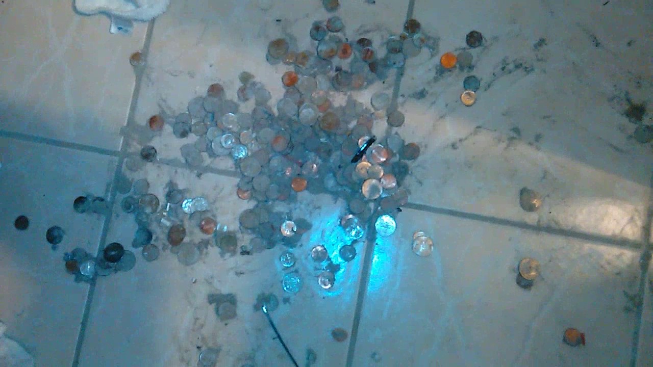 Coins from the dryer - YouTube