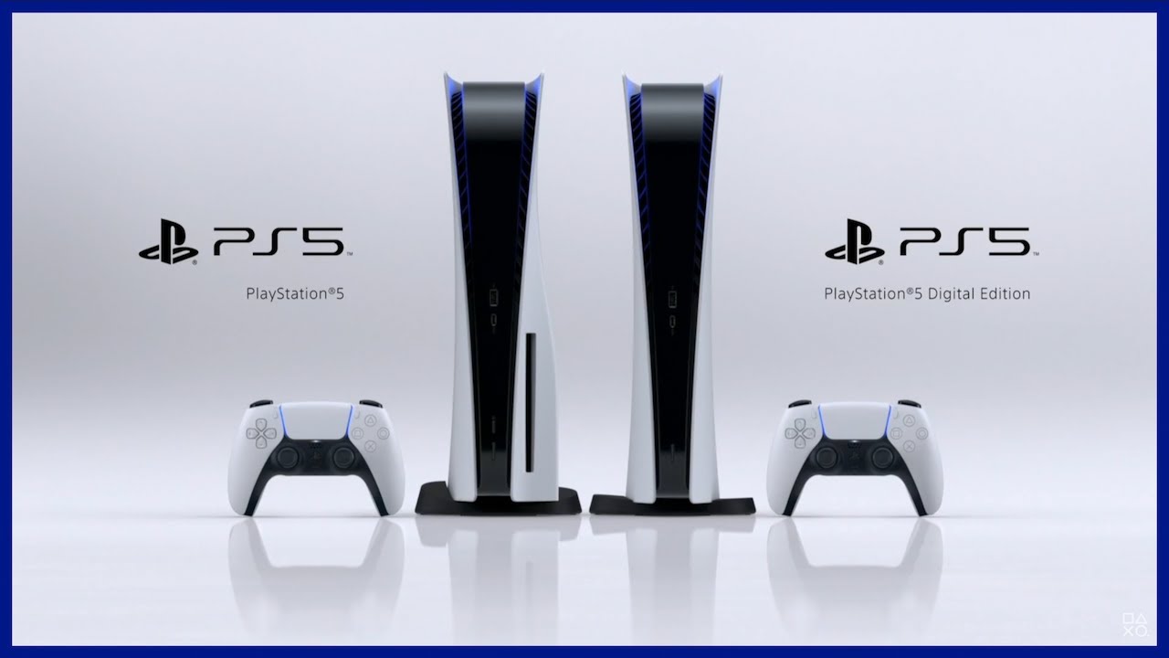 PS5 Console Reveal - First Look At Playstation 5 (4k) - YouTube