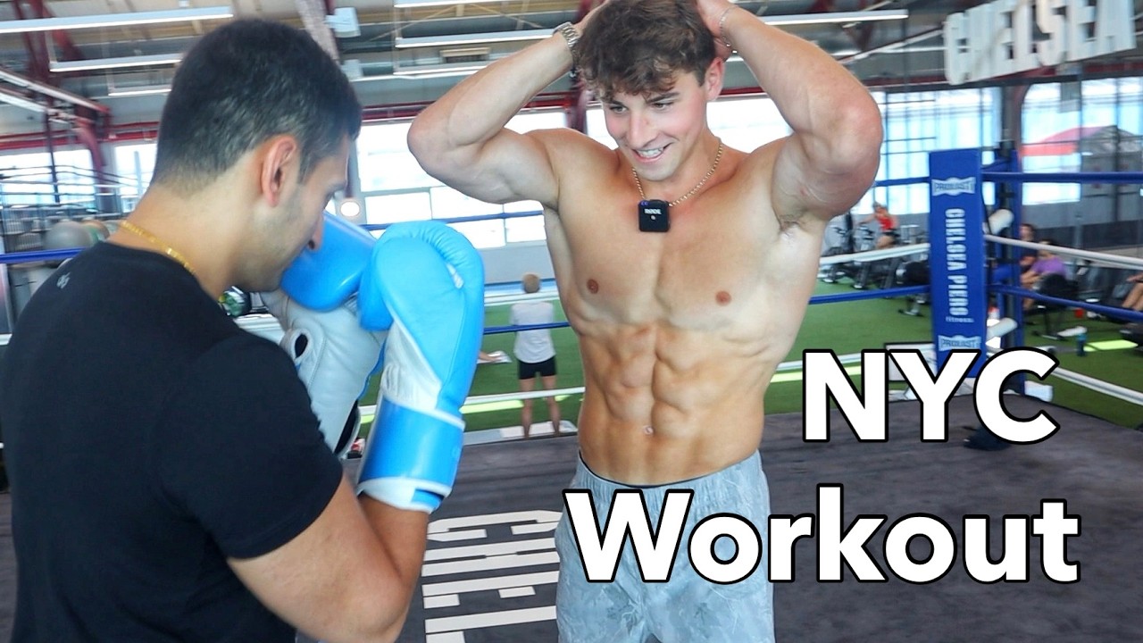 Epic NYC Gym Workout! & Abs Punching Challenge - YouTube