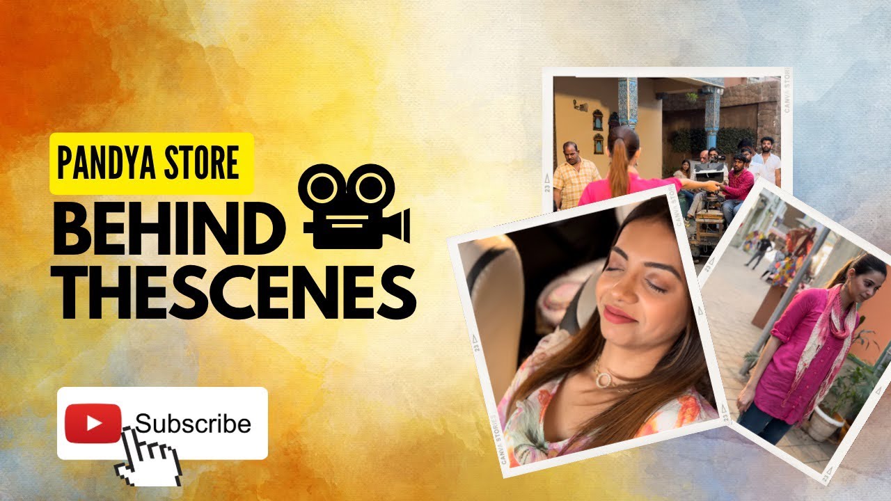 Pandya store | Behind the scenes | Fun | Simran Budharup | Alice ...
