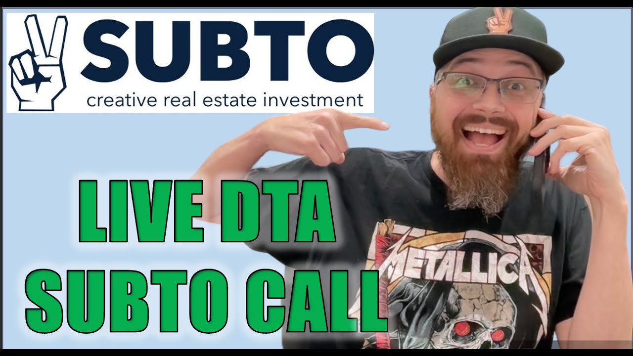 SUBTO DTA DIRECT TO AGENT CALL. ON MARKET LOW EQUITY LEAD - YouTube