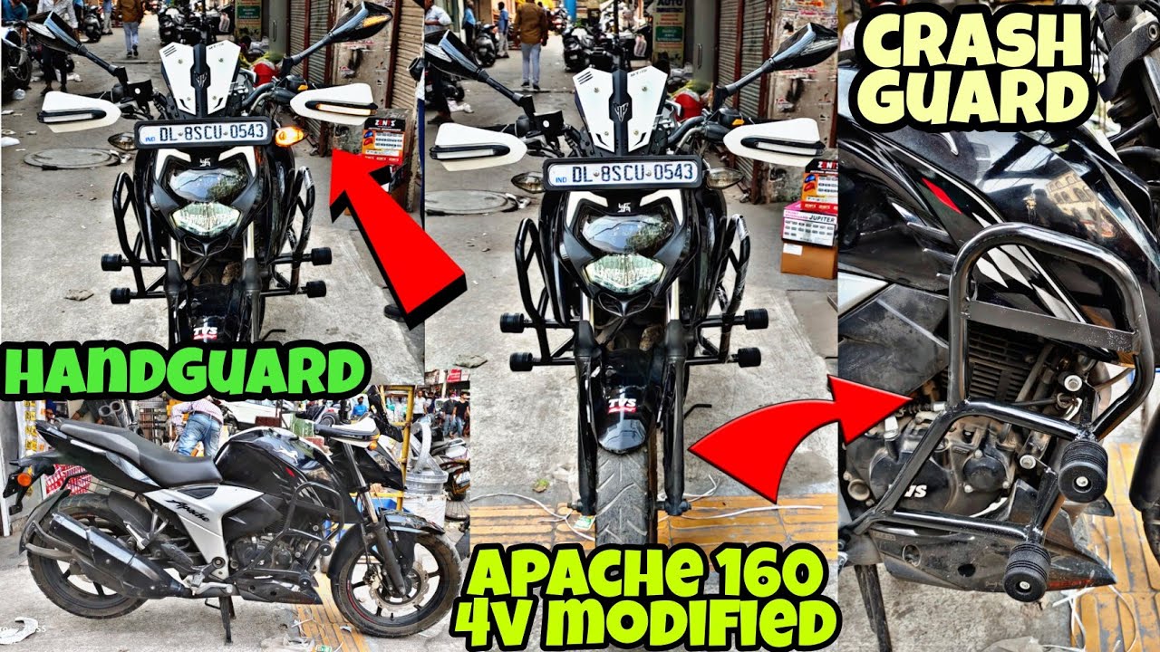 TVS Apache RTR 160 4v modification accessories | Apache RTR 160 4v ...