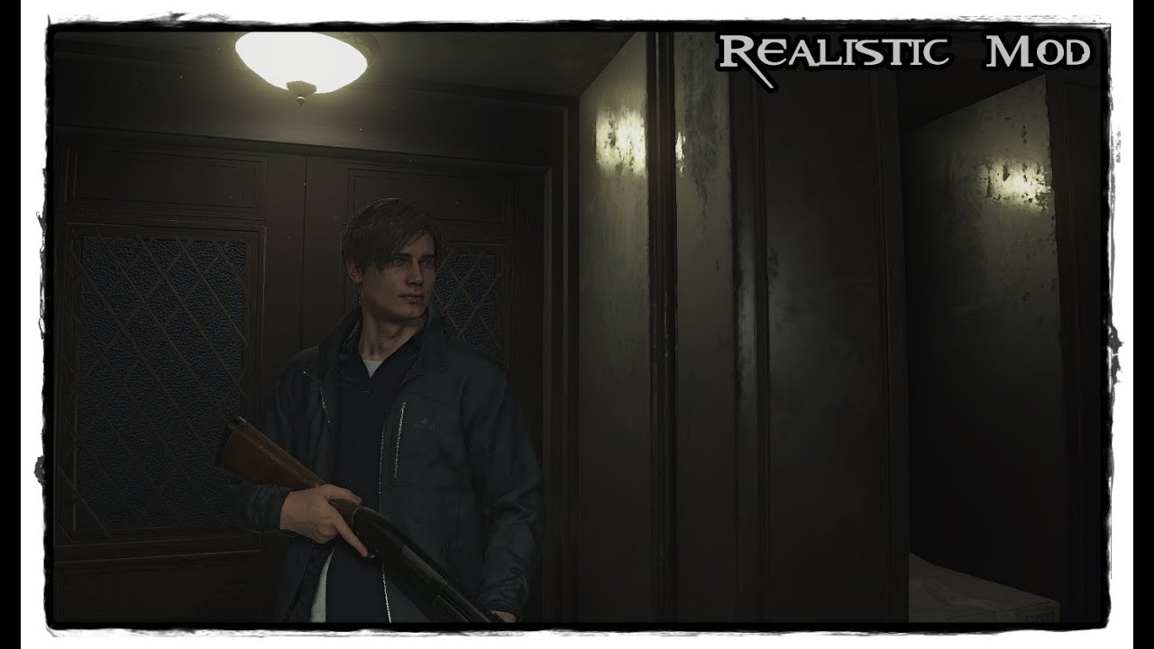 Resident Evil 2 (Remake) Photorealistic Mod Leon A - YouTube