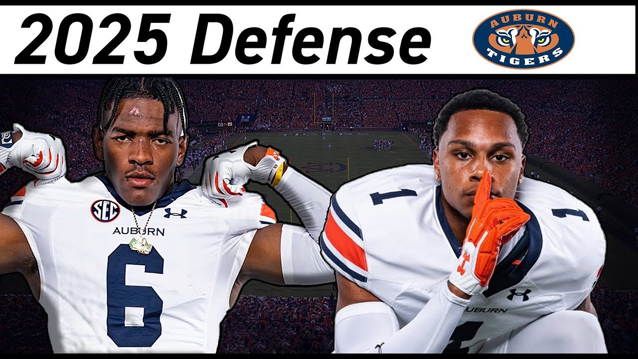 Auburn Football's 2025 Defensive Lineup - YouTube