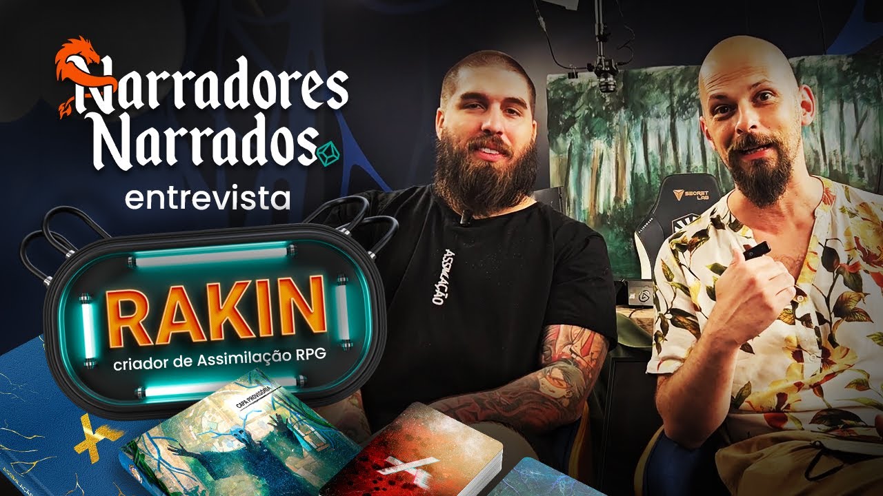 Narradores Narrados entrevista Rakin - Criador do Assimilação RPG - YouTube
