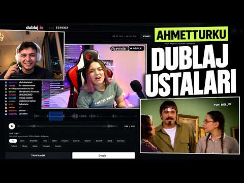 AhmetTurku, Ekiple Film Sahnelerine Dublaj Yapıyor! (SercanZurna, ApoCalpSer, caca, BarisYTB)