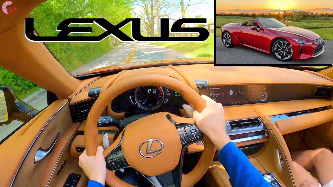 2021 Lexus LC 500 Convertible // POV Review & Scenic Kentucky Test ...