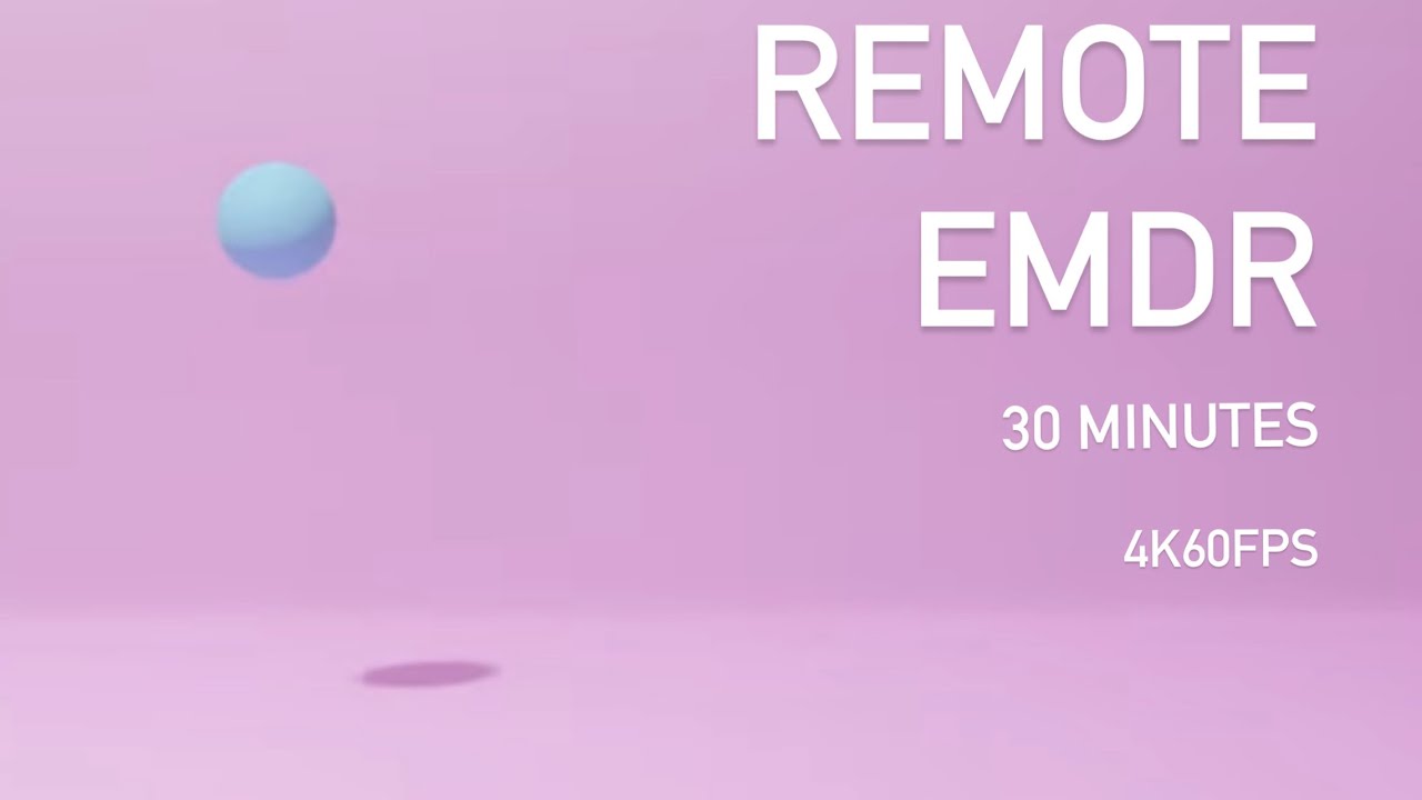 Remote EMDR: Visual and Auditory Bilateral Stimulation 4k 60FPS - YouTube