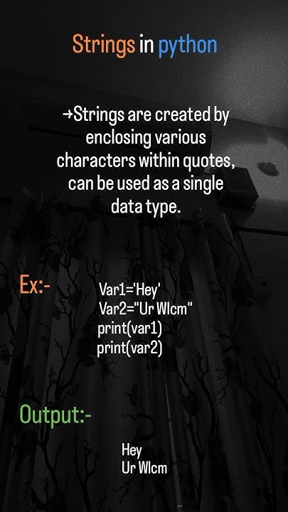 Python String 🧿 Programminglanguage Pythoncoding Codinglover Developers Youtube 