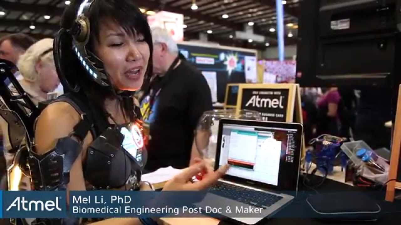 Maker Faire Bay Area 2014: Robotic Exoskeletons With Mel Li - YouTube