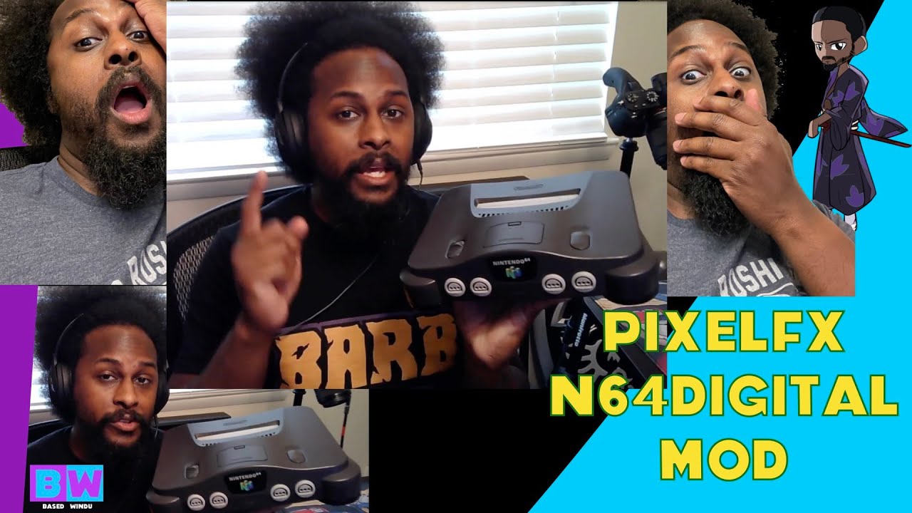 NEW RARE PixelFX N64 Digital HDMI Mod! - YouTube