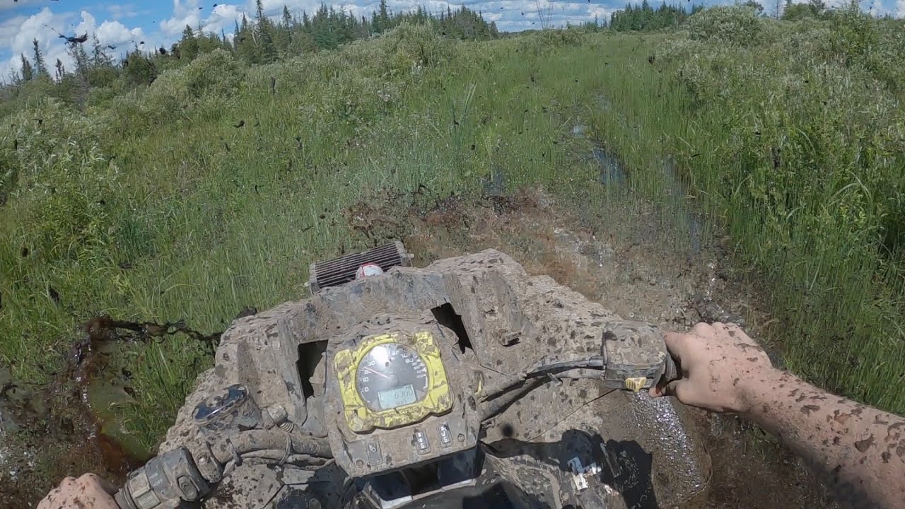 Skeg ripping, Deep water and flipped bike! - YouTube