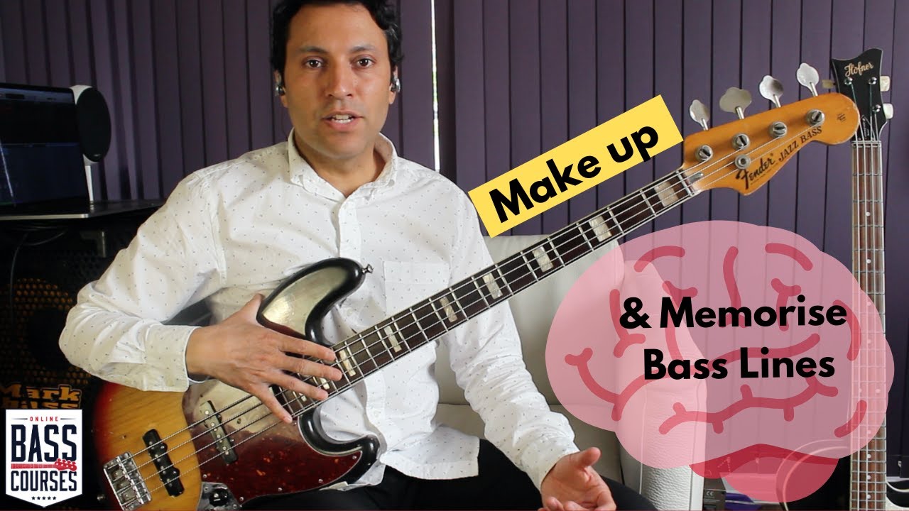 Bass Guitar Lesson: Make Up & Memorise Bass Lines REALLY Easily - YouTube