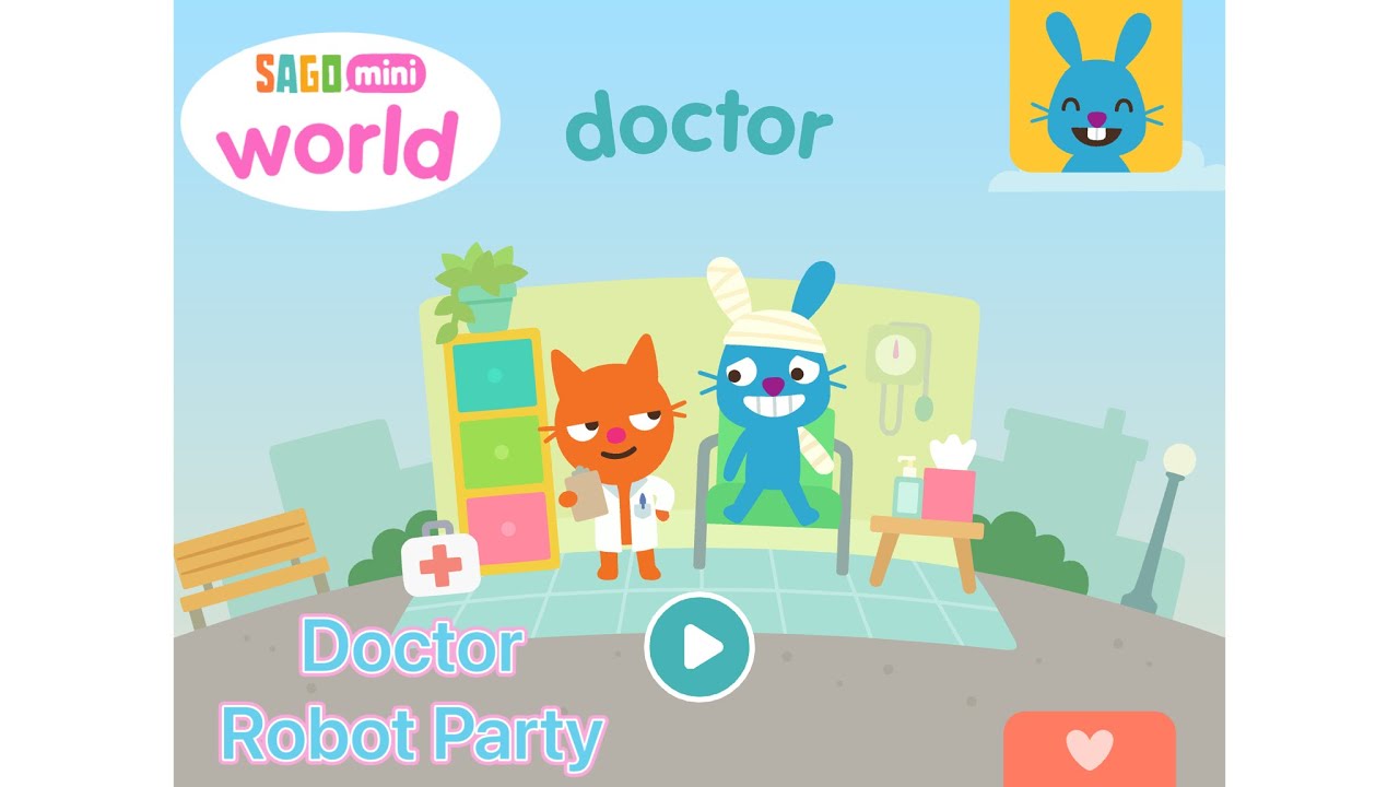 [Sago Mini World] NEW! Doctor, Robot Party, Gameplay, Educational ...