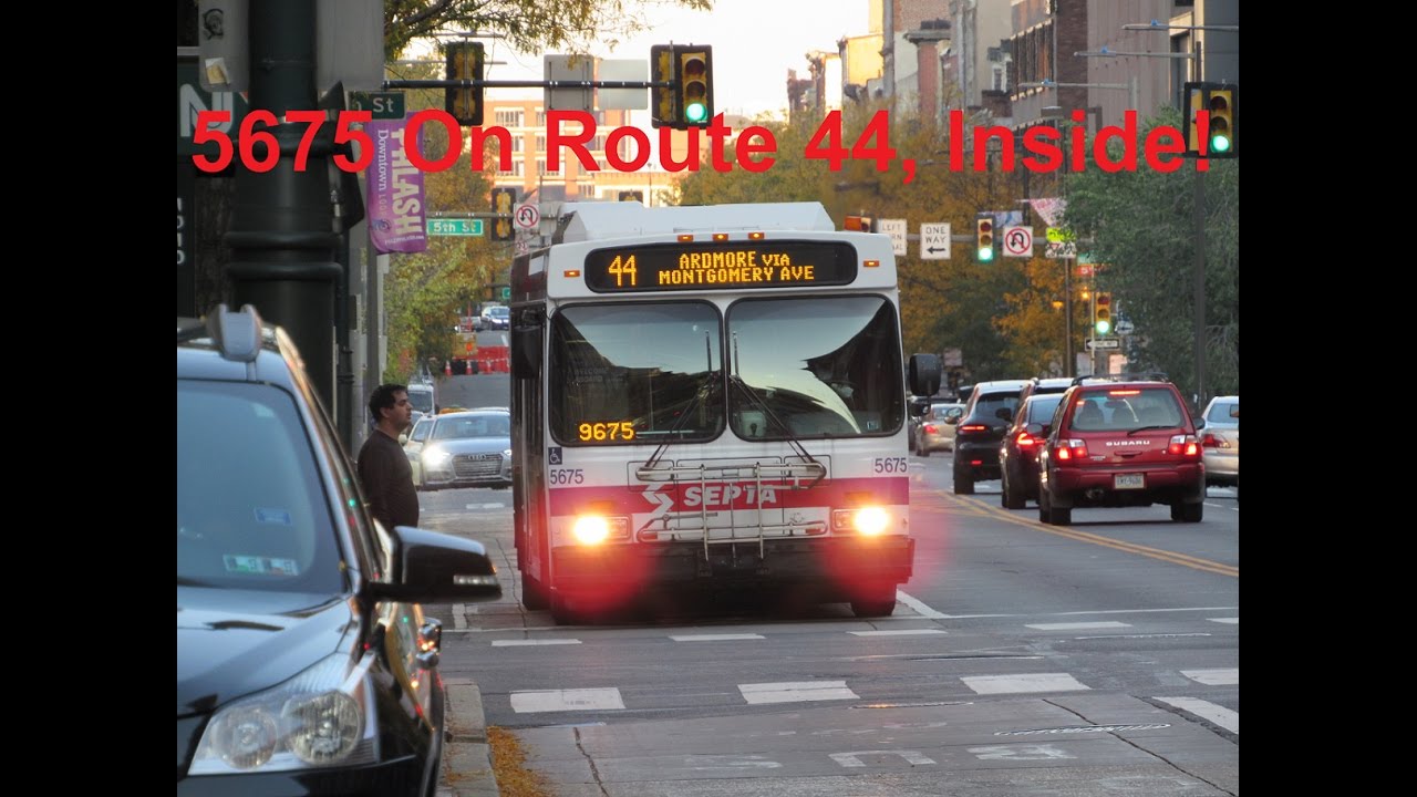 NeoplanDude | SEPTA 2003 New Flyer D40LF #5675 On Route 44 To Ardmore ...