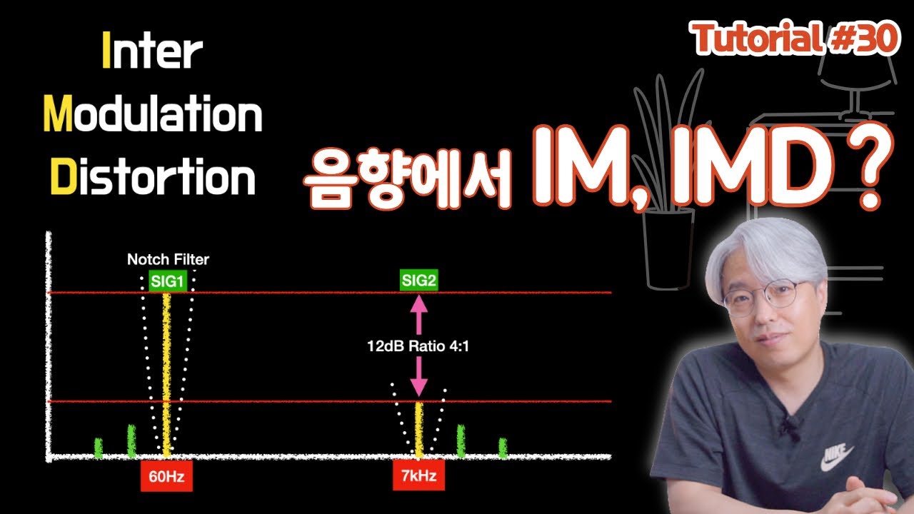[Tutorial#30]음향에서 특히 앰프, 스피커의 IM, IMD Intermodulation Distortion 를 정확히 ...