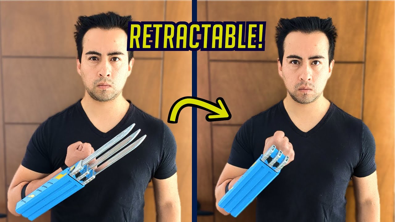 Real Life version of the Wolverine Claws - X Men - YouTube