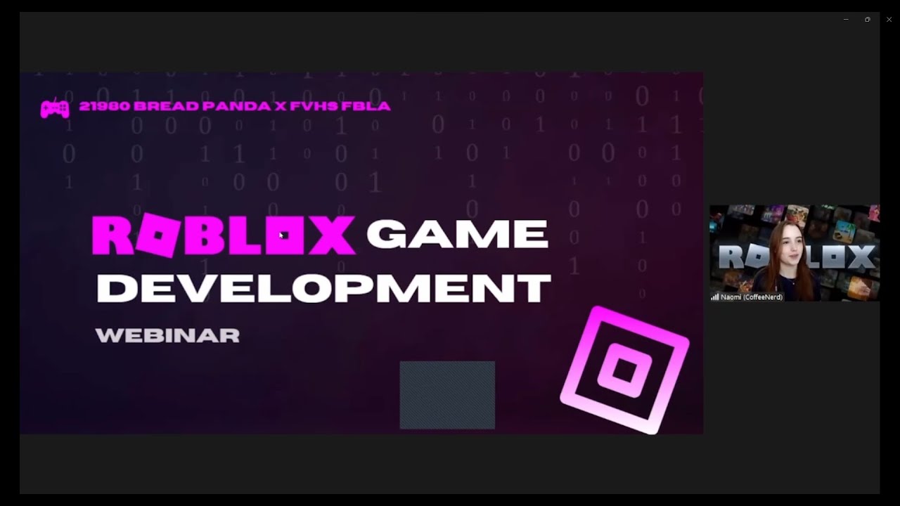 Roblox Game Development Webinar - YouTube