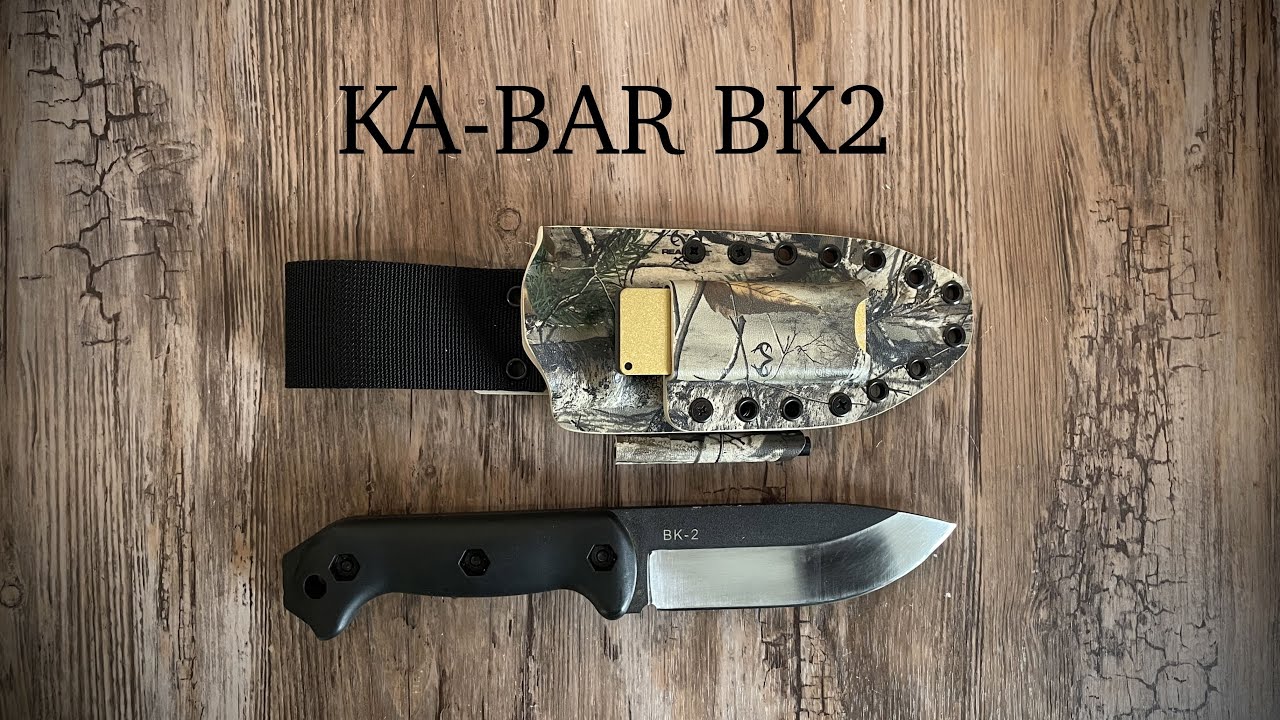 KA-BAR Becker Companion BK2 Kydex Sheath - YouTube
